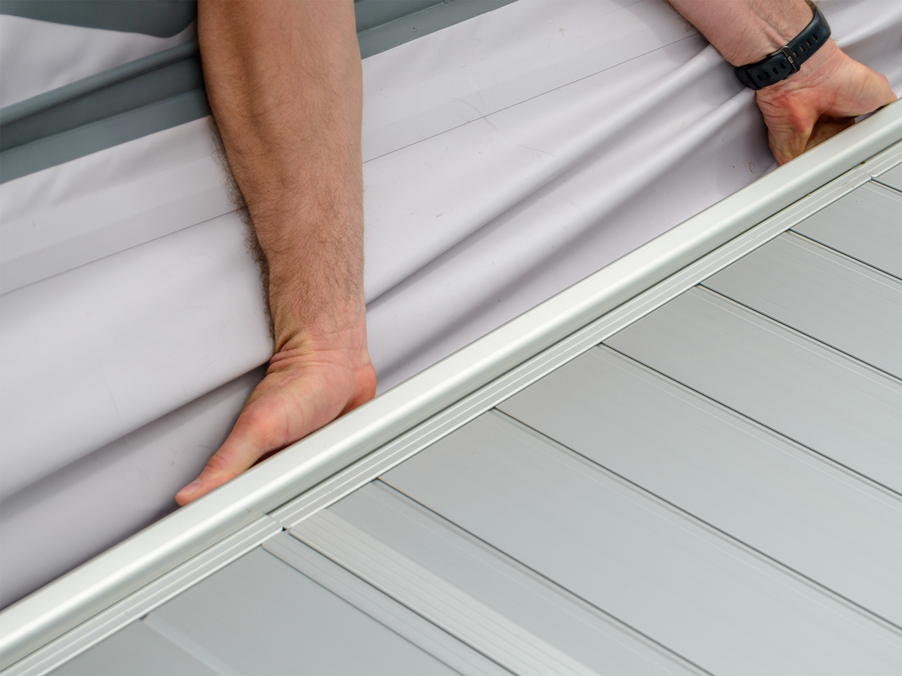 How to assemble a PVC boat with the hard floorboard – Kolibri