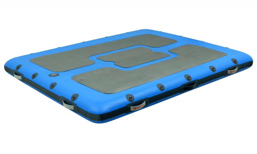 Inflatable floating dock platform DK-320 – Shipbuilding company Kolibri